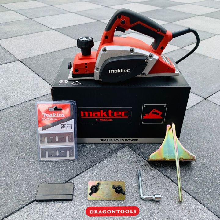Maktec กบไสไม้ กบไฟฟ้า 3 นิ้ว รุ่น MT191 กำลัง 580W หน้ากว้าง 82mm กิน ...