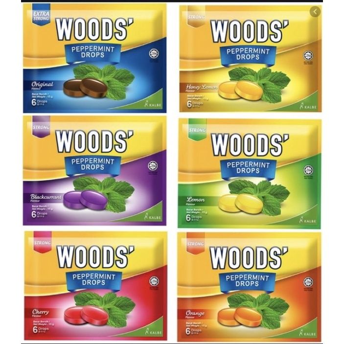 Woods Peppermint Drops Lozenges Candy 1pcs | Lazada