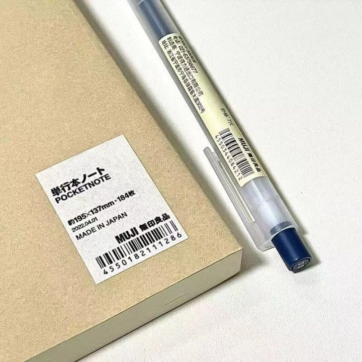 [Fast delivery] MUJI Japan MUJI A5 blank notepad white paper thickened ...