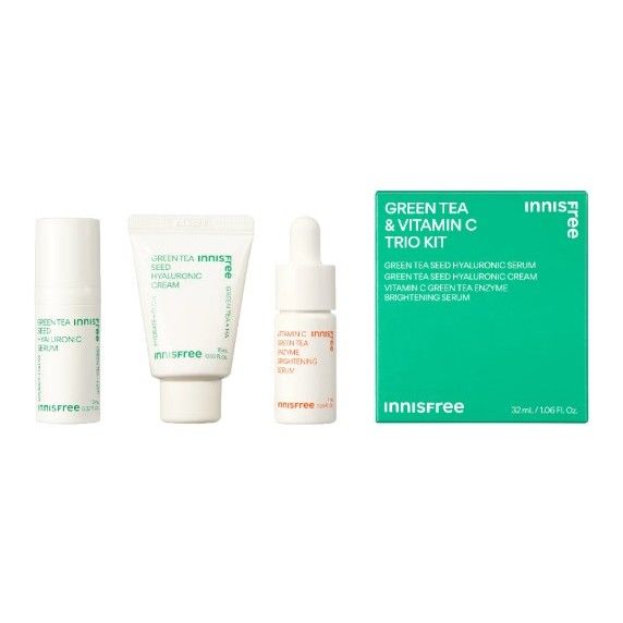 Innisfree Green Tea & Vitamin C Trio Kit - 32ml | Lazada Singapore