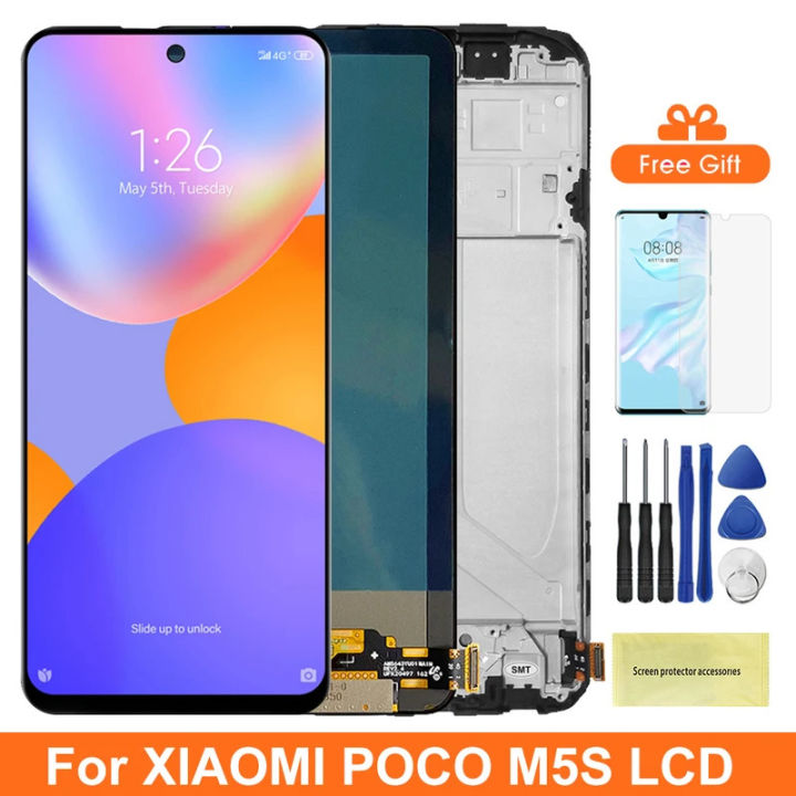 6.43 "Poco M5s Super Amoled Screen, for Xiaomi Poco M5s 2207117BPG Lcd ...