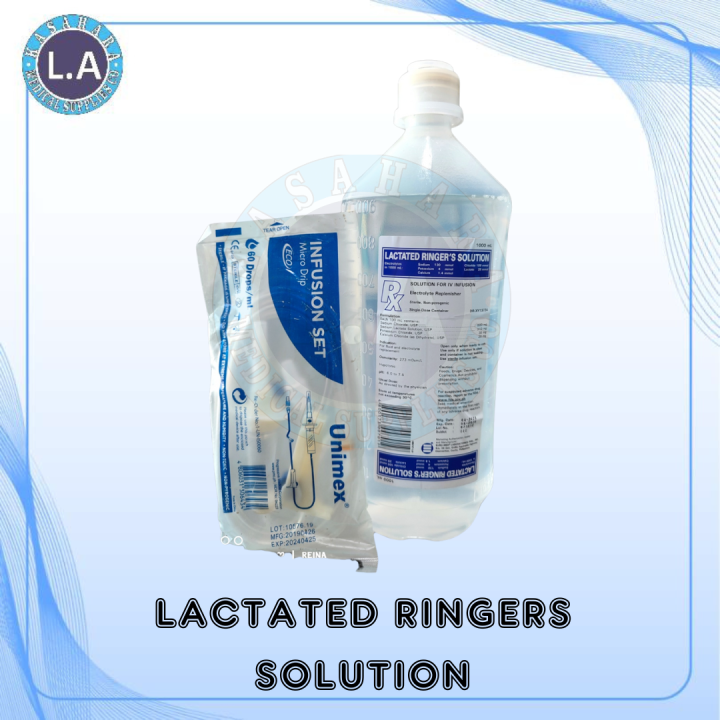 LACTATED RINGER SOLUTION WITH FREEBIES | Lazada PH