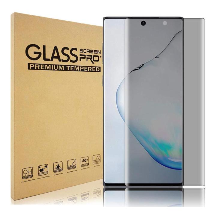Galaxy Note 10 Plus Screen Protector,Anti Glare Anti-Scratch Privacy ...