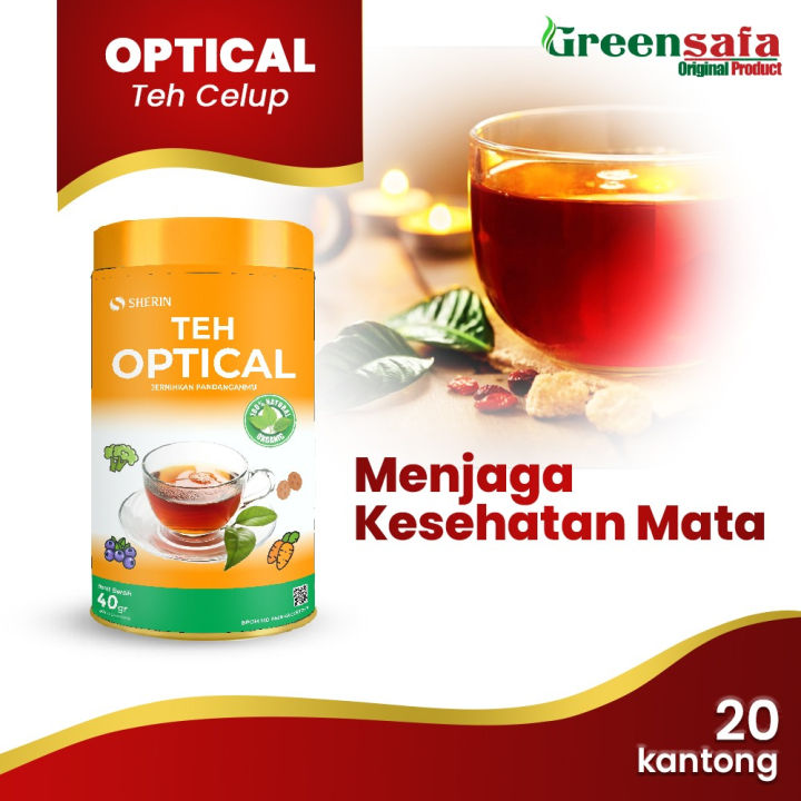 Teh Optical NEW Packaging Kemasan Kaleng | Herbal alami untuk Kesehatan ...