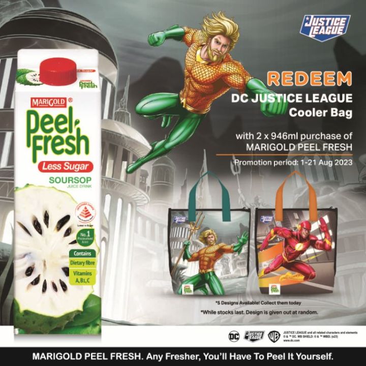 Marigold Peel Fresh Less Sugar Juice Drink - Soursop 946ML | Lazada ...