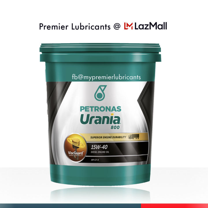 PETRONAS URANIA 800 15W40 CF4 (18 LITERS) HEAVY DUTY DIESEL ENGINE OIL ...