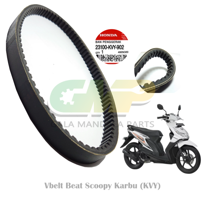 Original Honda VanBelt Beat Scoopy Carbu KVY Vbelt CVT Motor Matic ...