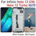 100% Tested Original AMOLED LCD For Infinix Note 12 G96 X670 LCD ...