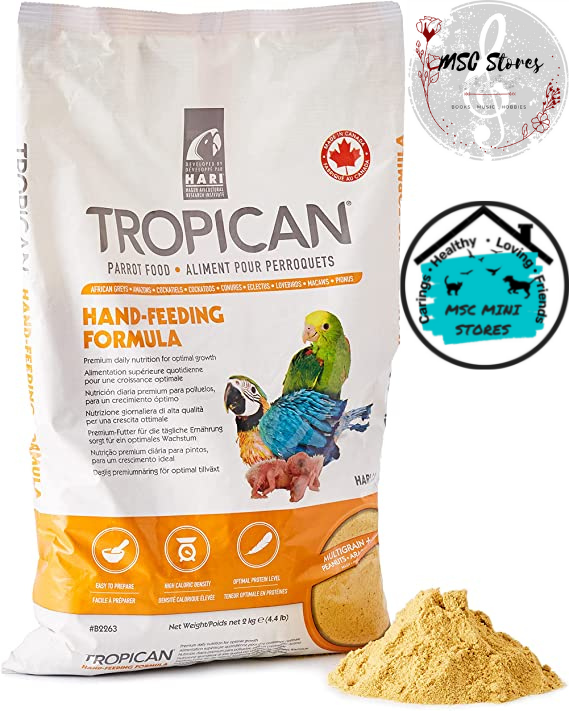 Tropican Hand-Feeding Formula - 2 kg (4.4 lb) / Parrot Milk | Lazada