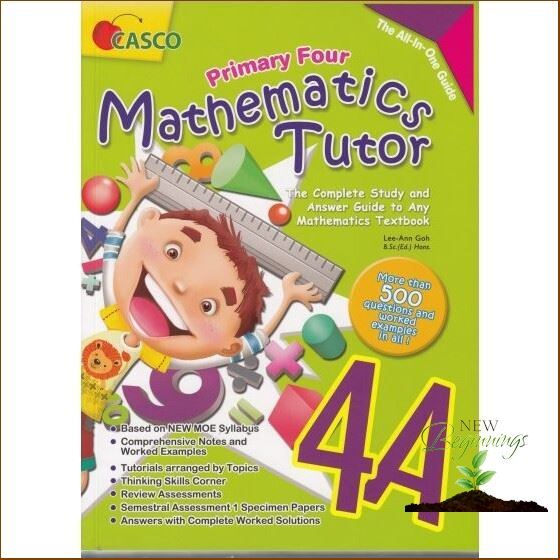 ส่งฟรีทั่วไทย หนังสือ PRIMARY MATHEMATICS TUTOR 4A-REVISED ED. CASCO ...