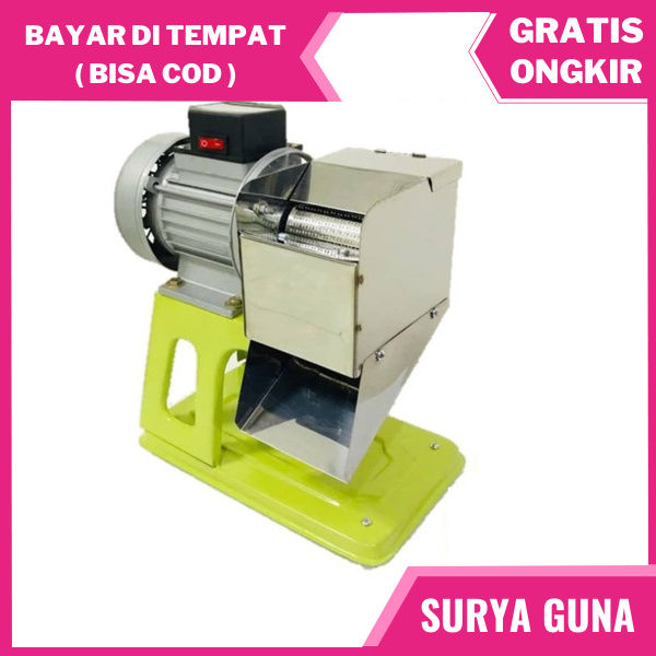 alat mesin parut singkong stainless surya guna parutan kelapa listrik ...
