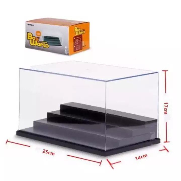 Display onacrylic Clear UV Acrylic Plastic Display Box with 3 Layers ...