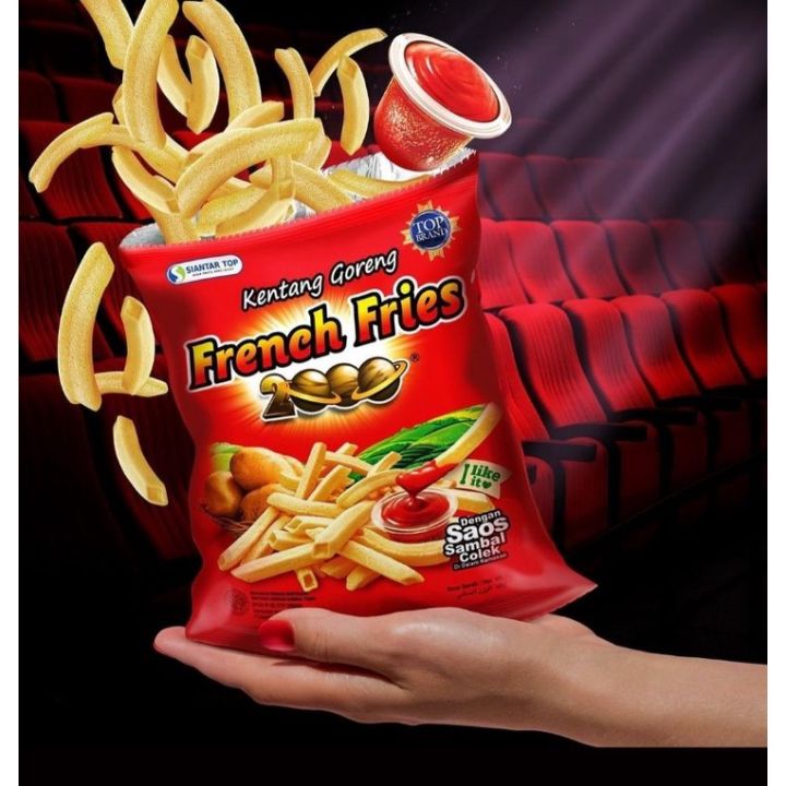 French Fries Ecer 1000 / Ciki Kentang 1 renceng isi 10 / Chiki | Lazada ...