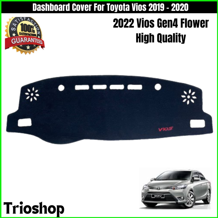 Dashboard Cover For Toyota Vios 2019 - 2020 - 2022 Vios Gen4 Flower ...