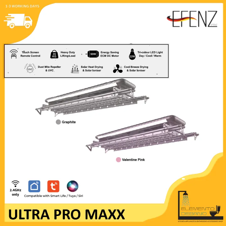 EFENZ ULTRA PRO MAXX SMART LAUNDRY SYSTEM (1ST IN SINGAPORE) - CLOTHES ...