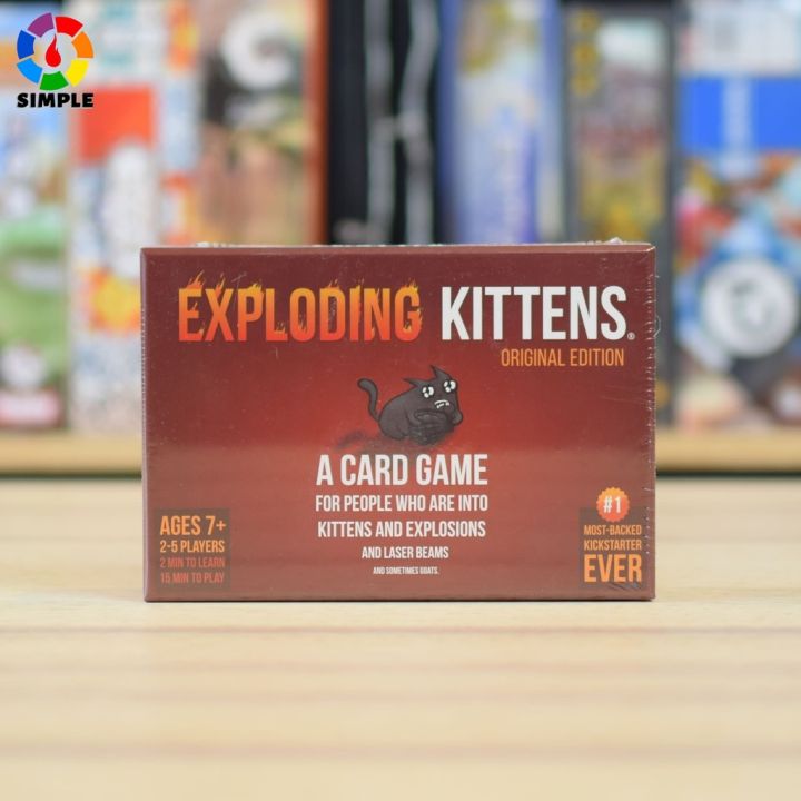 Exploding Kittens Card Board Game Party Get-together Drinking Cards Game | Lazada PH