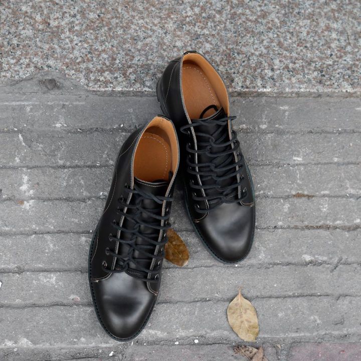 Giày da Giây nam Compat Boots Da Bò Đế Da nhập cao cấp BẢO HÀNH TRỌN ...