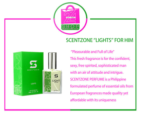 ScentZone Eau de Parfum "LIGHTS" for HIM | Lazada PH