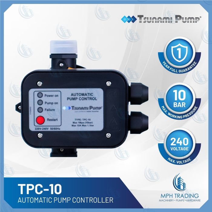 Tsunami TPC-10 PC Board Water Booster Pump Controller Automatic Pump ...