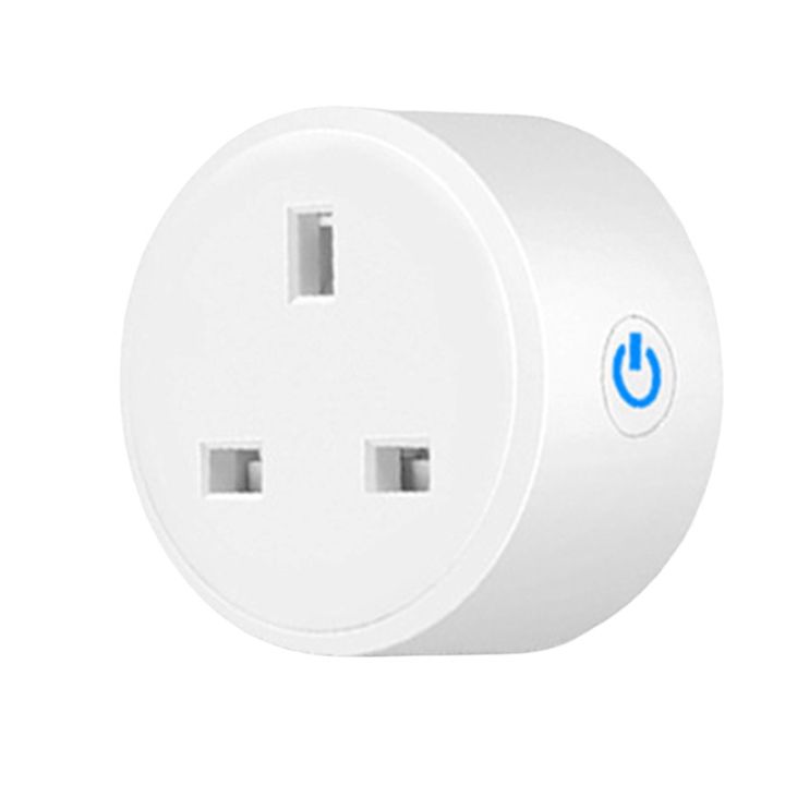 20A Tuya Smart Wifi Plug UK Control Socket Outlet with Energy ...
