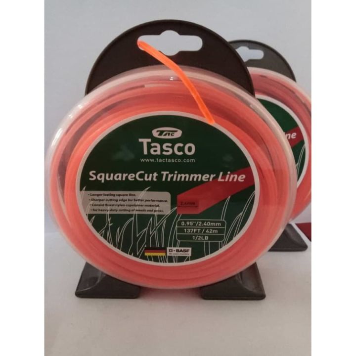 Tasco tali nylon senar mesin potong rumput 1/2 lb 42 meter mesin ...