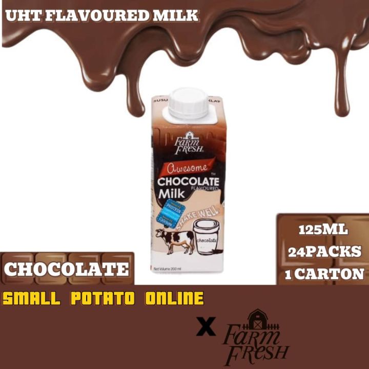 FARM FRESH UHT CHOCOLATE MILK(200MLx24PACKS) | Lazada