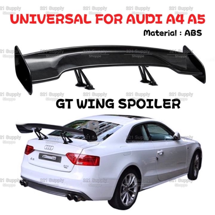 AUDI A4 A5 GT WING REAR SPOILER UNIVERSAL FOR ALL SEDAN CAR : WIRA WAJA ...