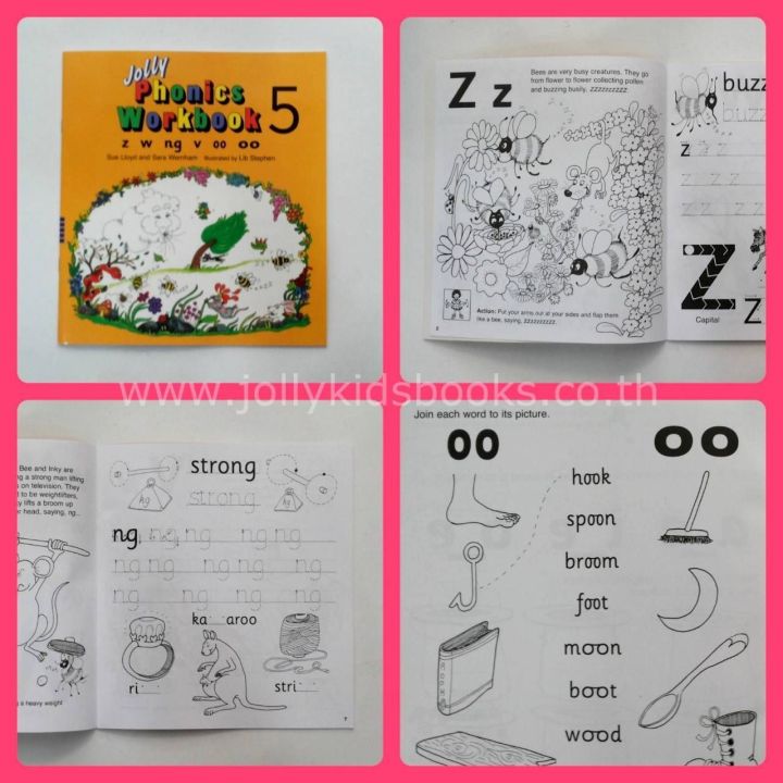 5: Jolly Phonics Workbook เบอร์ 5 | Lazada.co.th