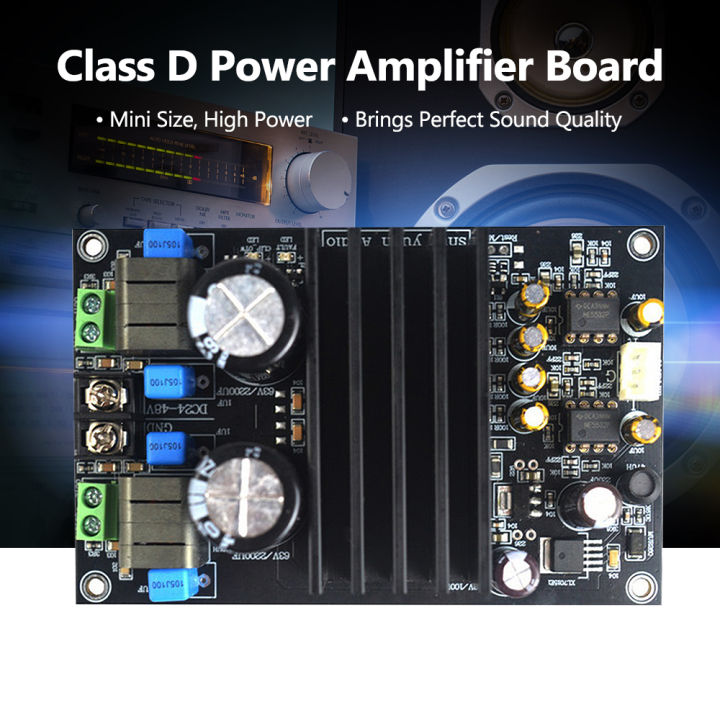 TPA3255 Class D Digital Power Amplifier Board DC 24-48V 2.0 Channel ...