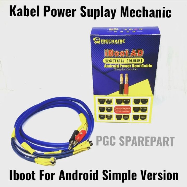 Kabel Power Supply Mechanic Iboot And For Android Original Simple ...