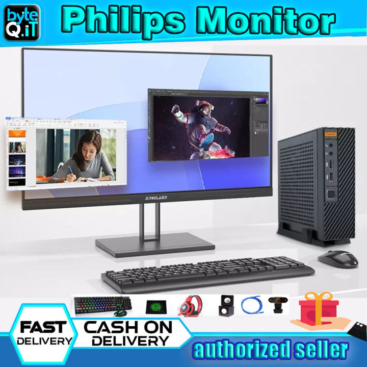 PROVISION Mini PC Computer Desktop computer Intel Core I7 8650U Quad ...