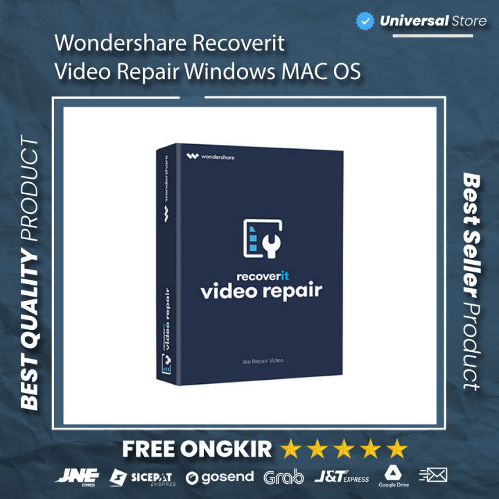 Software Aplikasi Wondershare Recoverit Video Repair Full Version Windows MAC OS Terbaru ...