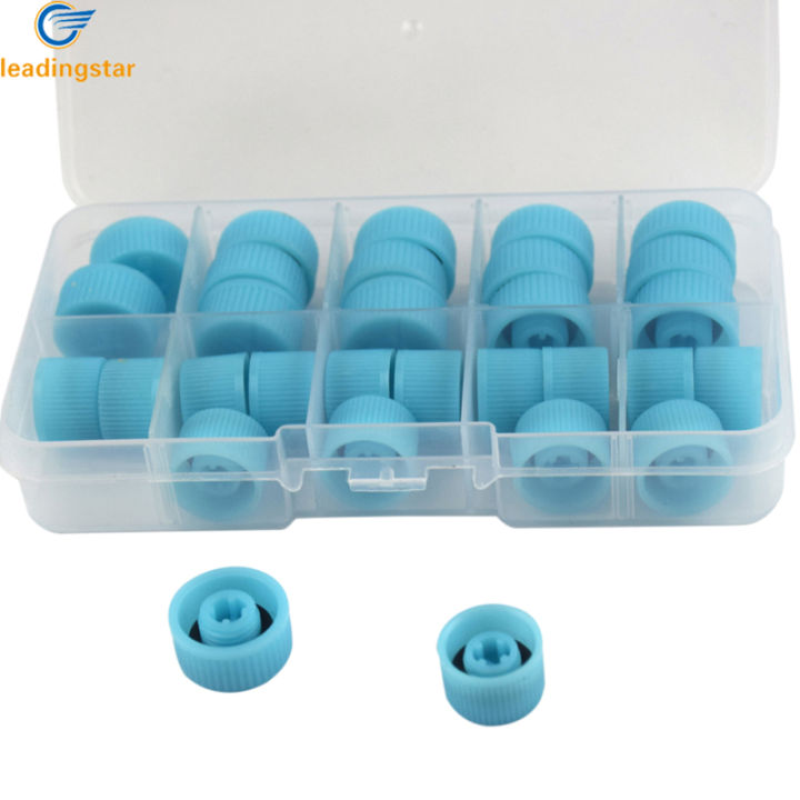 30Pack Air Conditioner Refrigerant Port Caps Replacement, High And Low ...