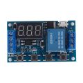 -521 Digital Time Delay 1 Way Relay Trigger Cycle Timer Delay Switch ...