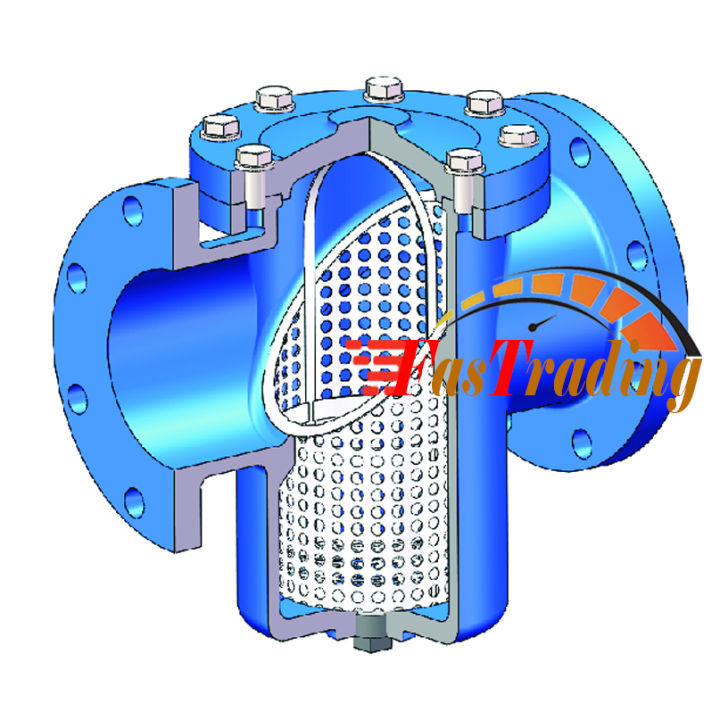 Weflo Basket Strainer 10” inch, – Fig. 7105, Cast Iron Body, SUS304 ...