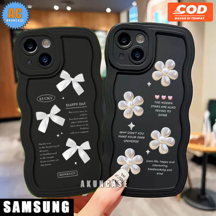 (MG04)Case Gelombang For SAMSUNG A05 A05S A24 A14 A13 A12 A11 A04 A04S A01 A02S A03S A32 A52 ...