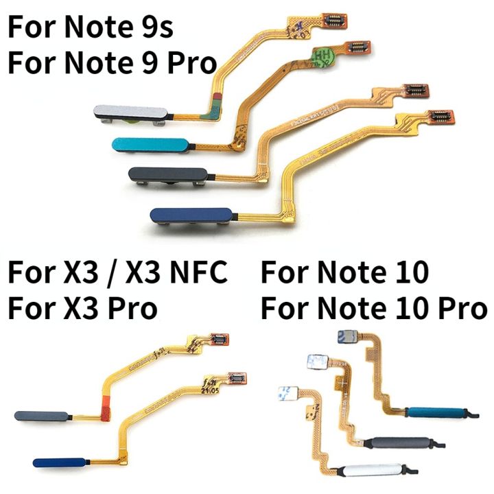 Original For Xiaomi Redmi Note 9 10 Pro 9s Poco X3 Pro M3 Fingerprint ...