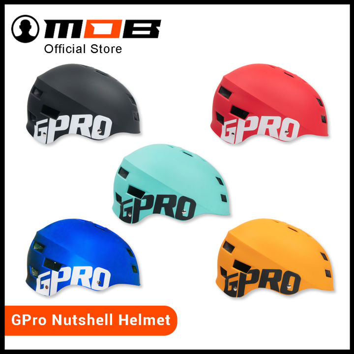 MOB GPro Nutshell BMX/Commuter/MTB Helmet (Medium) | Lazada PH