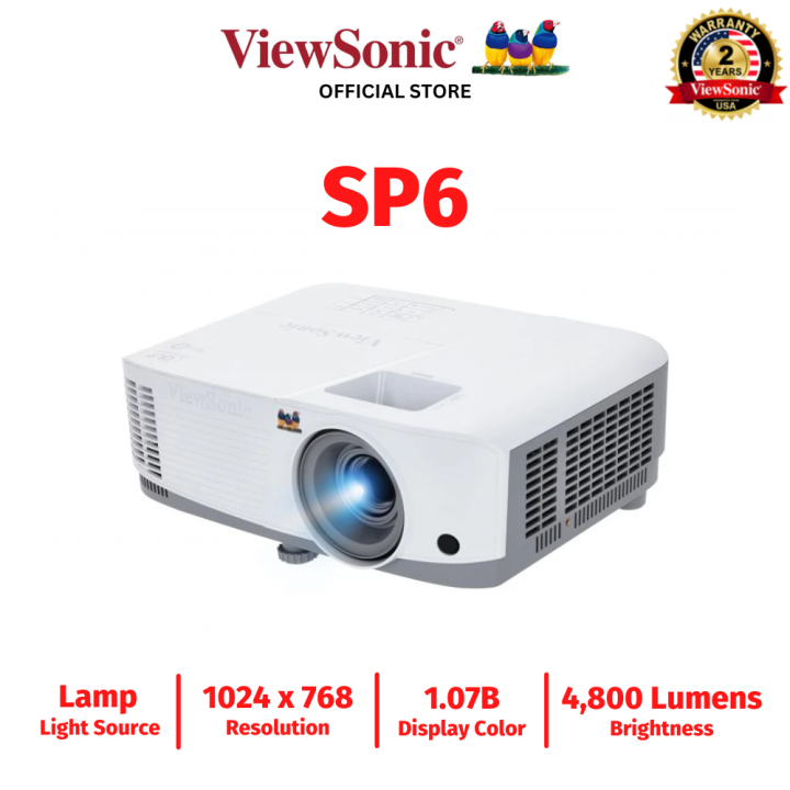 Viewsonic Projector SP6 4,800 ANSI Lumens XGA Business Projector ...