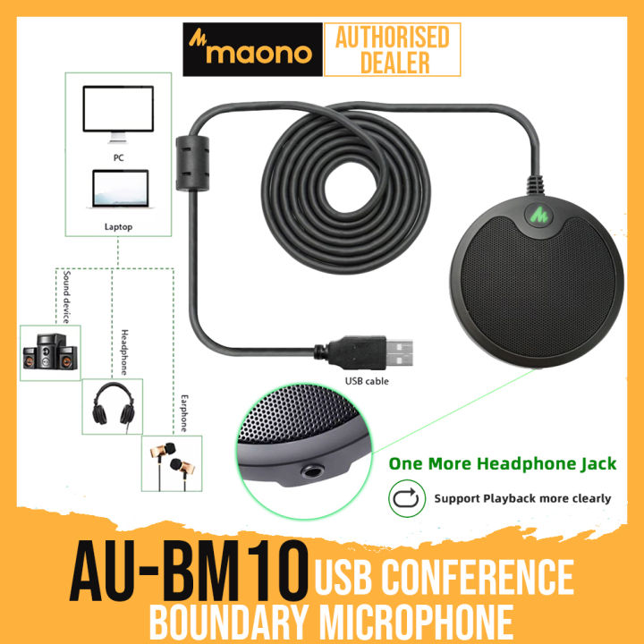 MAONO AU-BM10 USB Conference Boundary Microphone | Lazada
