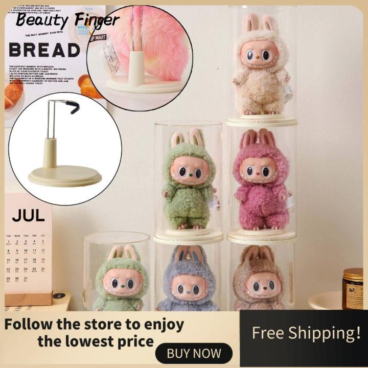BEAUTY FINGER พร้อมขายึดคงที่ กล่องเก็บของ Labubu โปร่งใส วางซ้อนกันได้ ...