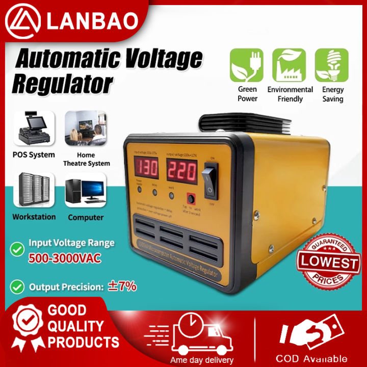AVR Automatic Voltage Regulator 3000watts SVR-3000VA/2500VA/2000VA ...