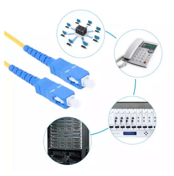 Allan 3M Fiber Optic Cable PLDT Router extension Jumper Cable SC/UPC-SC ...