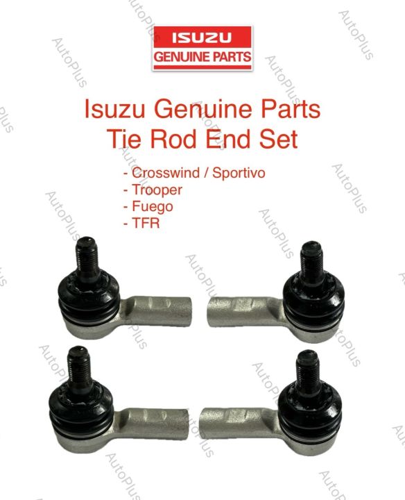 Isuzu Genuine Parts Tie Rod End Set: Crosswind / Sportivo , Trooper ...