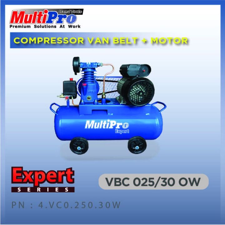 Compressor Van Belt + Motor VBC 025/30 OW + tank 30 L | Lazada Indonesia