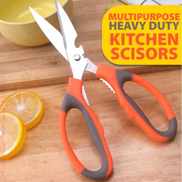 Scissor Vegetable Cutting, Fish Cutting Stainless Steel All-Purpose ...