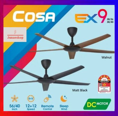 Alpha Cosa EX9 5B 56 DC Remote Control Ceiling Fan | Lazada
