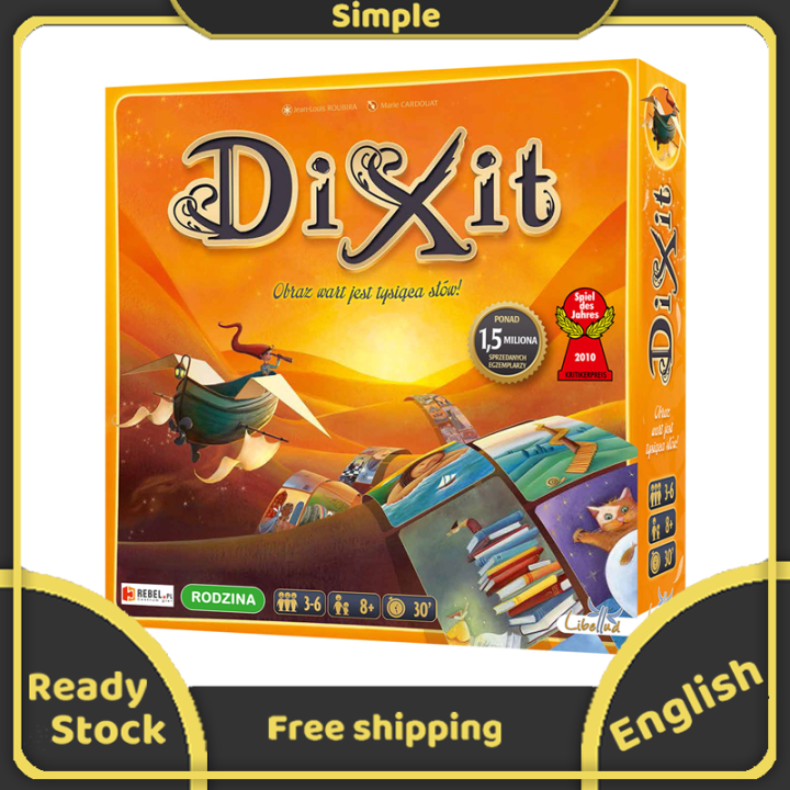 Dixit 1.5 Card Board Game For Family Party Game English version | Lazada