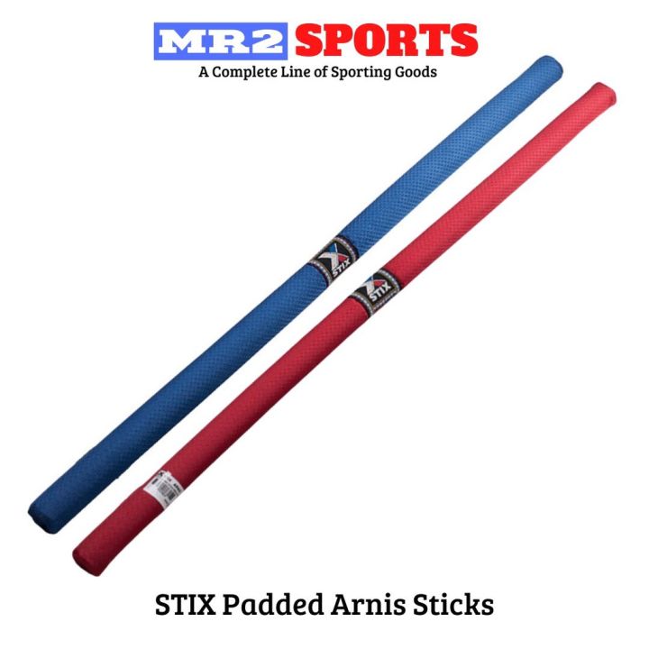STIX Padded Arnis Sticks Original (Sold Per Piece) Blue/Red Original ...