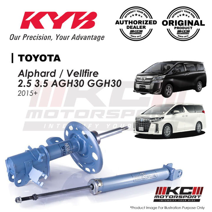 Toyota Alphard Vellfire AGH30 GGH30 2015+ - KYB NEW SR Special Shock Absorber (Made In Japan ...